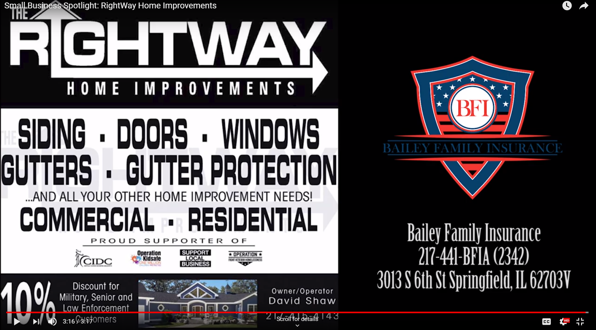 Small Business Spotlight: RightWay Home Improvements - Bailey Family ...